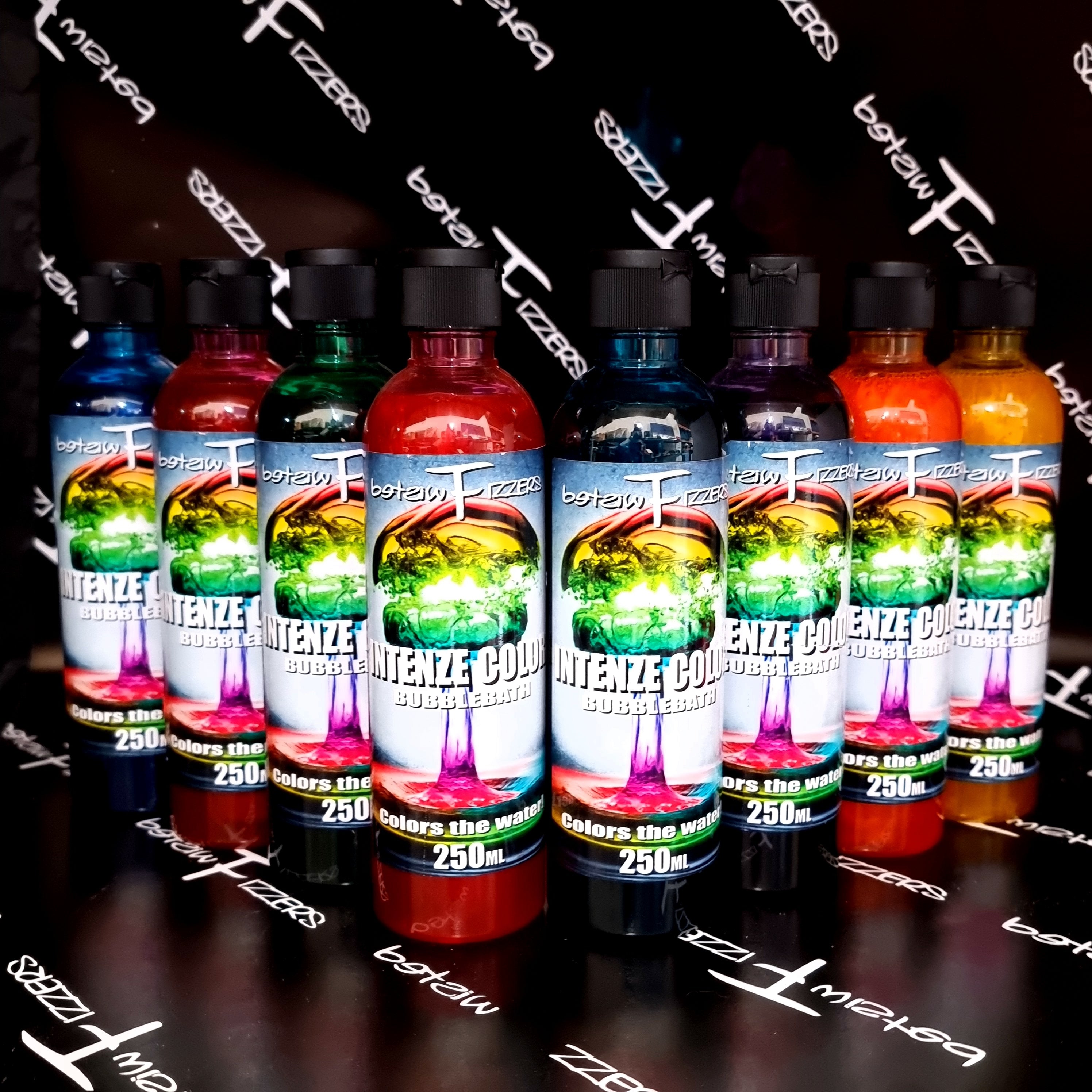 Blue Intenze color bubblebath – Twisted Fizzers